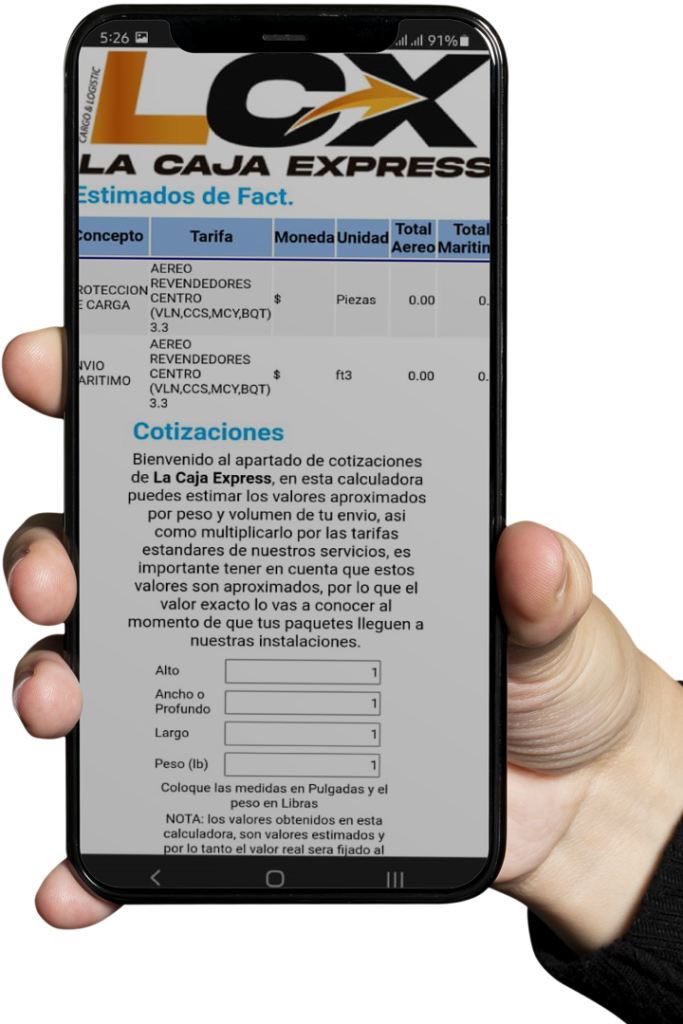 Inicio - La Caja Express